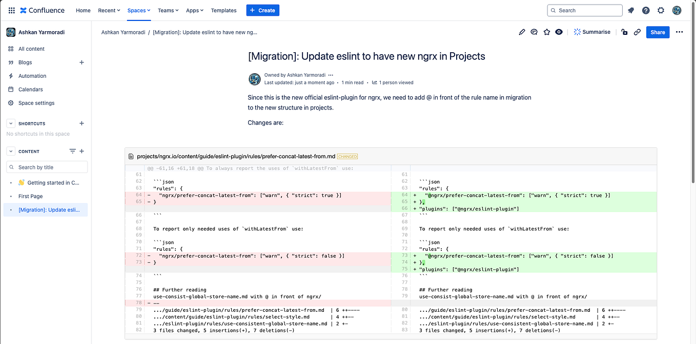Mastering the Art of Code Comparison in Confluence with Our Diff Tool | by Ashkan Yarmoradi | Medium