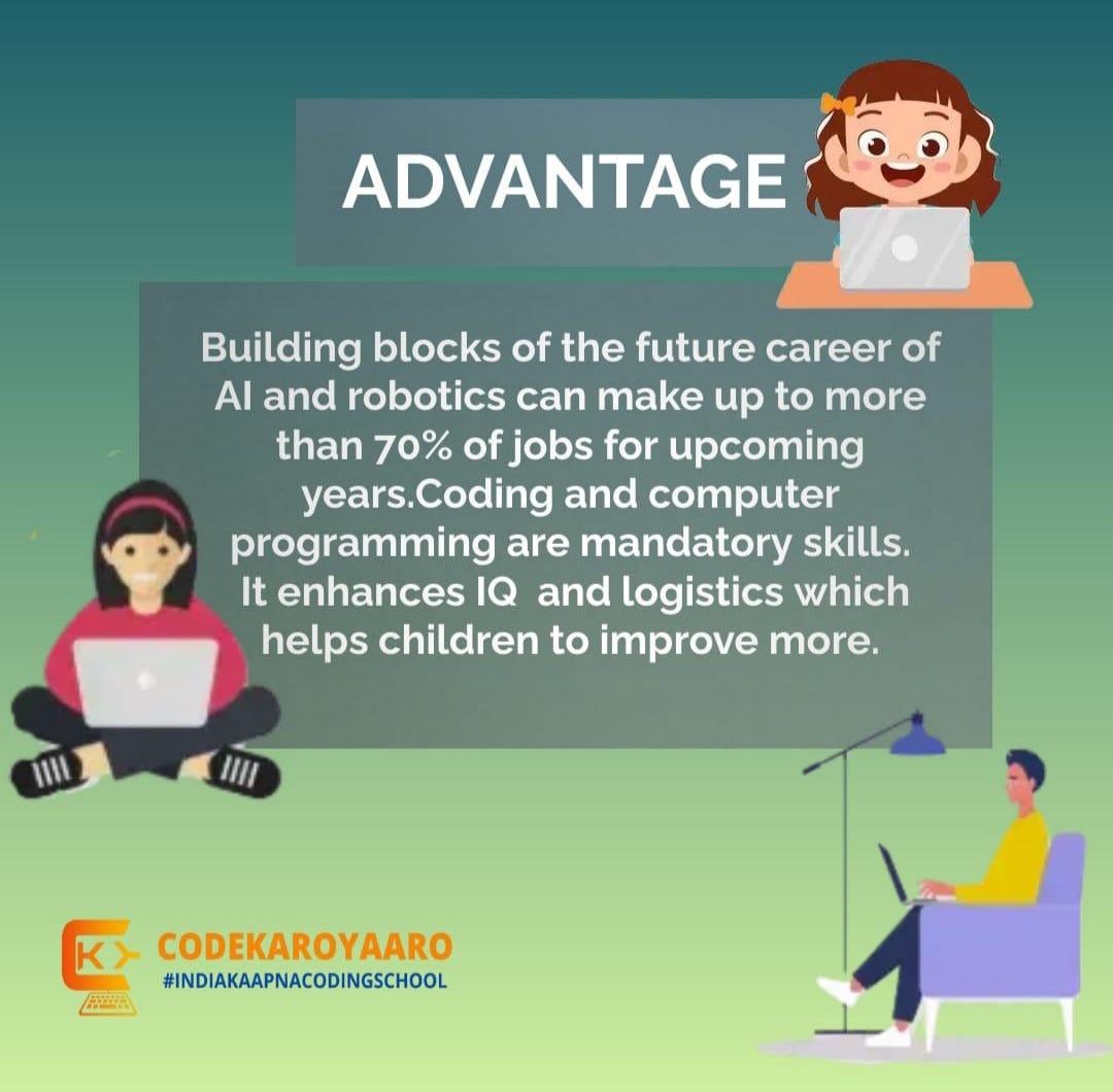 Scratch coding. “ In every kid , there is a power to… | by Akanksha Singh | Medium