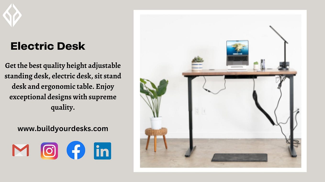 Standing Desk Singapore - Buildyourdesk - Medium