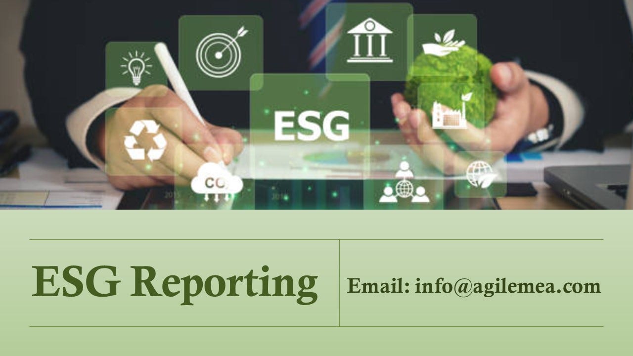 What is an ESG Report?. An ESG (Environmental, Social, and… | by Agile Advisors | Feb, 2024 | Medium
