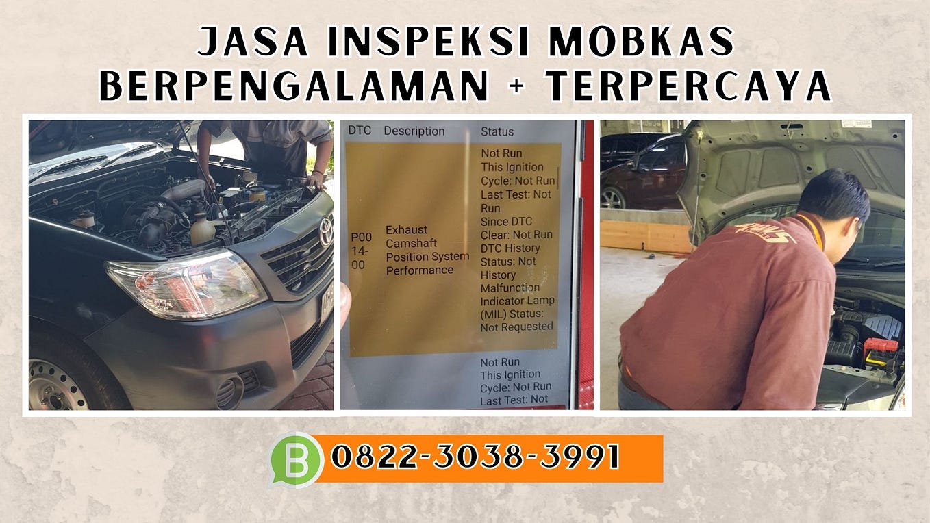 WA. 0822–3038–3991 TERPERCARA Inspeksi Mobil GUNUNGKIDUL - Jasa ...