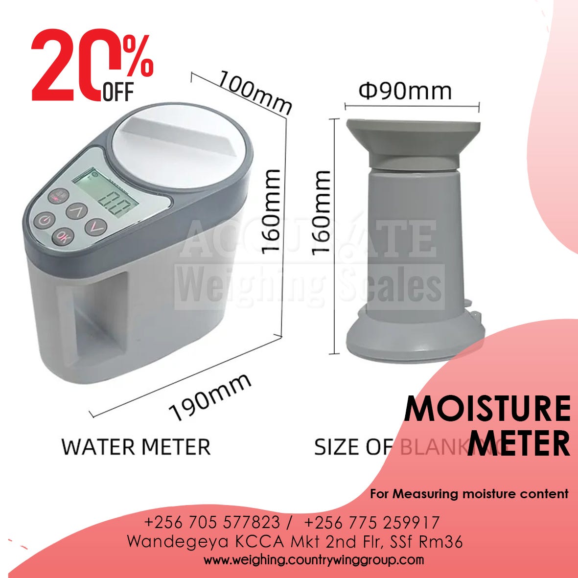 +256 (0) 775259917 UNBS Certified rice moisture meter in Kampala Uganda ...