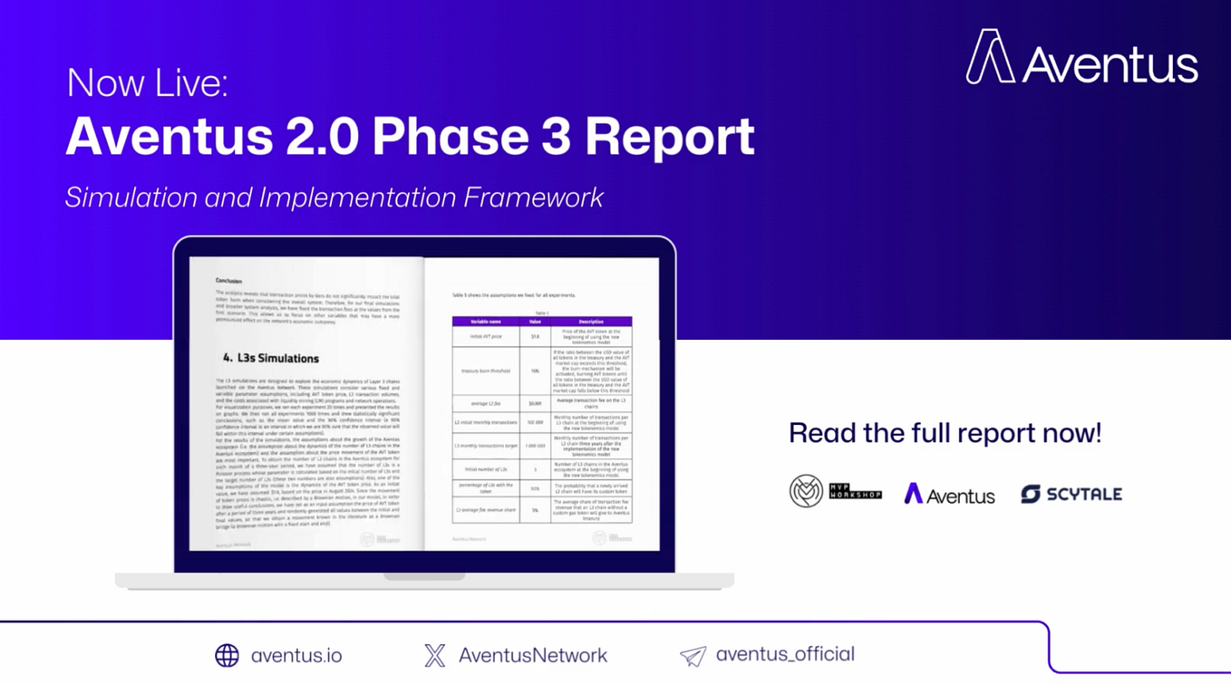 Aventus Tokenomics 2.0 Update. Phase 1 of Aventus Token Redesign is ...