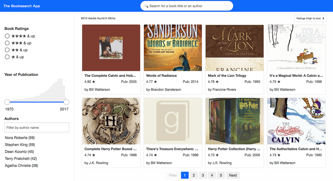 Building A Search UI with Angular and Elasticsearch | by Siddharth Kothari | All things #search