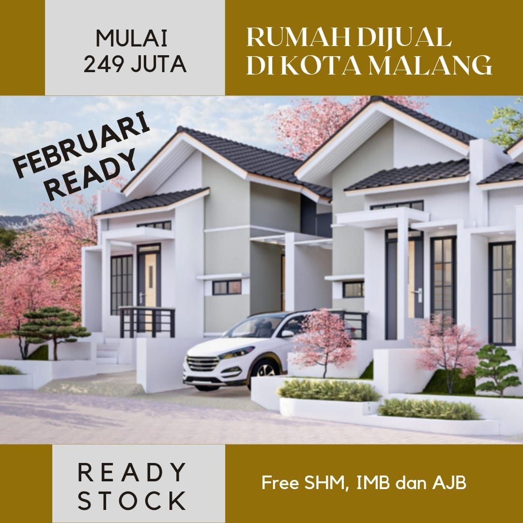 Villa Keluarga Kota Wisata Batu - Rumah Syariah Malang - Medium