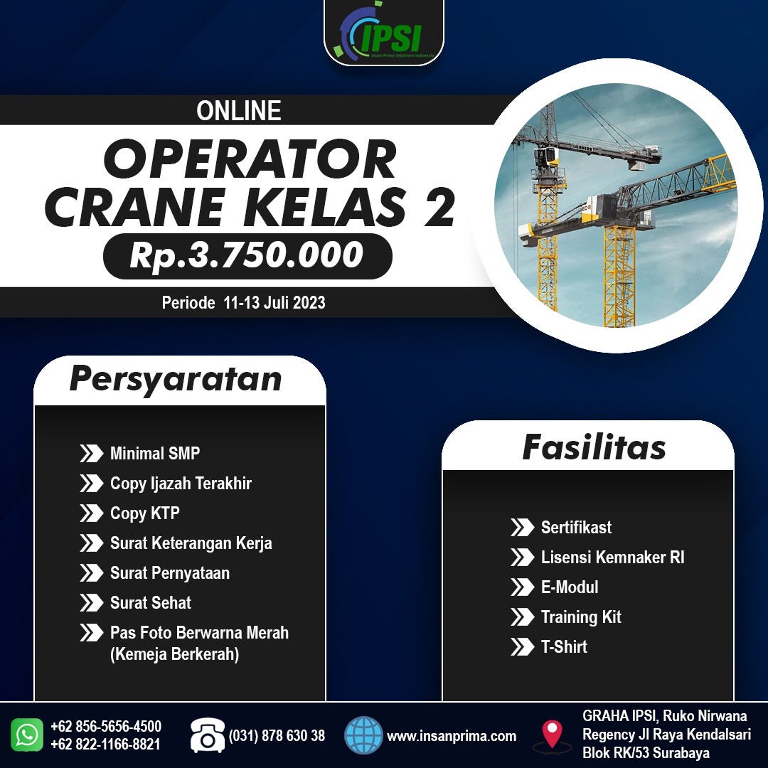 TERPERCAYA, WA (0856-5656-4500), PELATIHAN OPERATOR BOILER KLS 2 ...