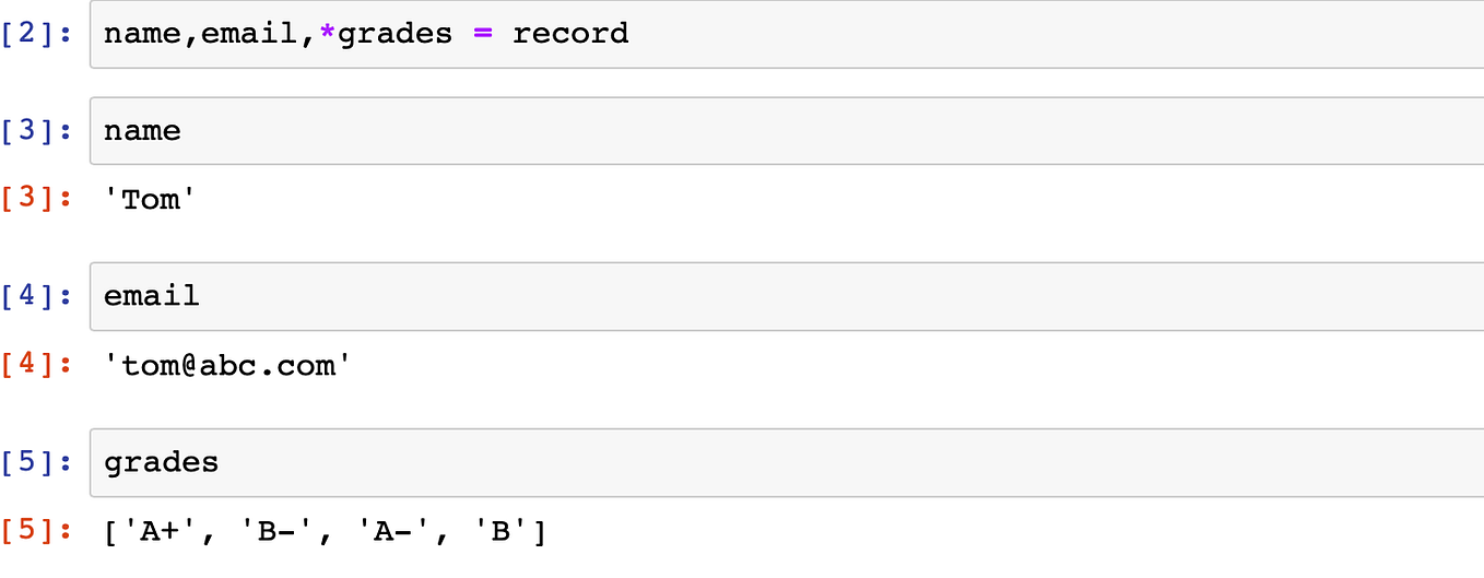 Unpacking a sequence in Python. Introduction to seqence unpacking | by ...