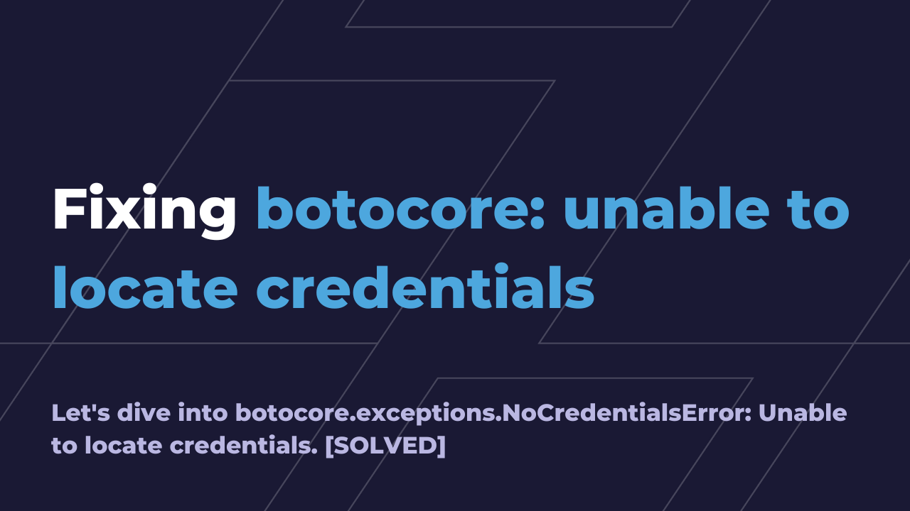 AWS Credentials: from Environment Variables to credentials_process | by Eric Villa | Top of the ...