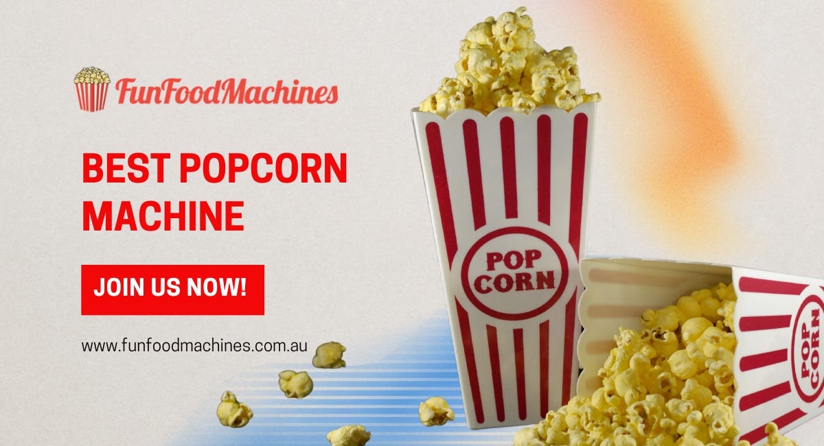 How To Popcorn Suppliers Ensure Capable Popper Machine | by Fun Food ...