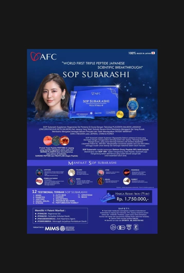 TERBAIK, WA: 0878–8138–9755, Pusat Manfaat Sop Subarashi Dan ...