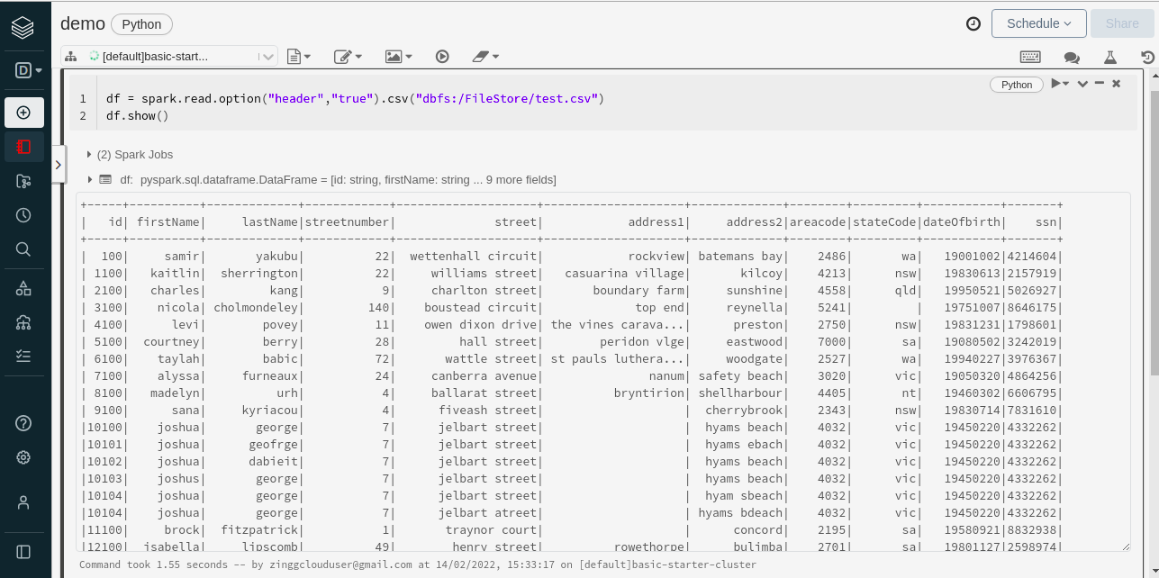 Step by Step Identity Resolution With Zingg on Databricks | by Sonal Goyal | Medium
