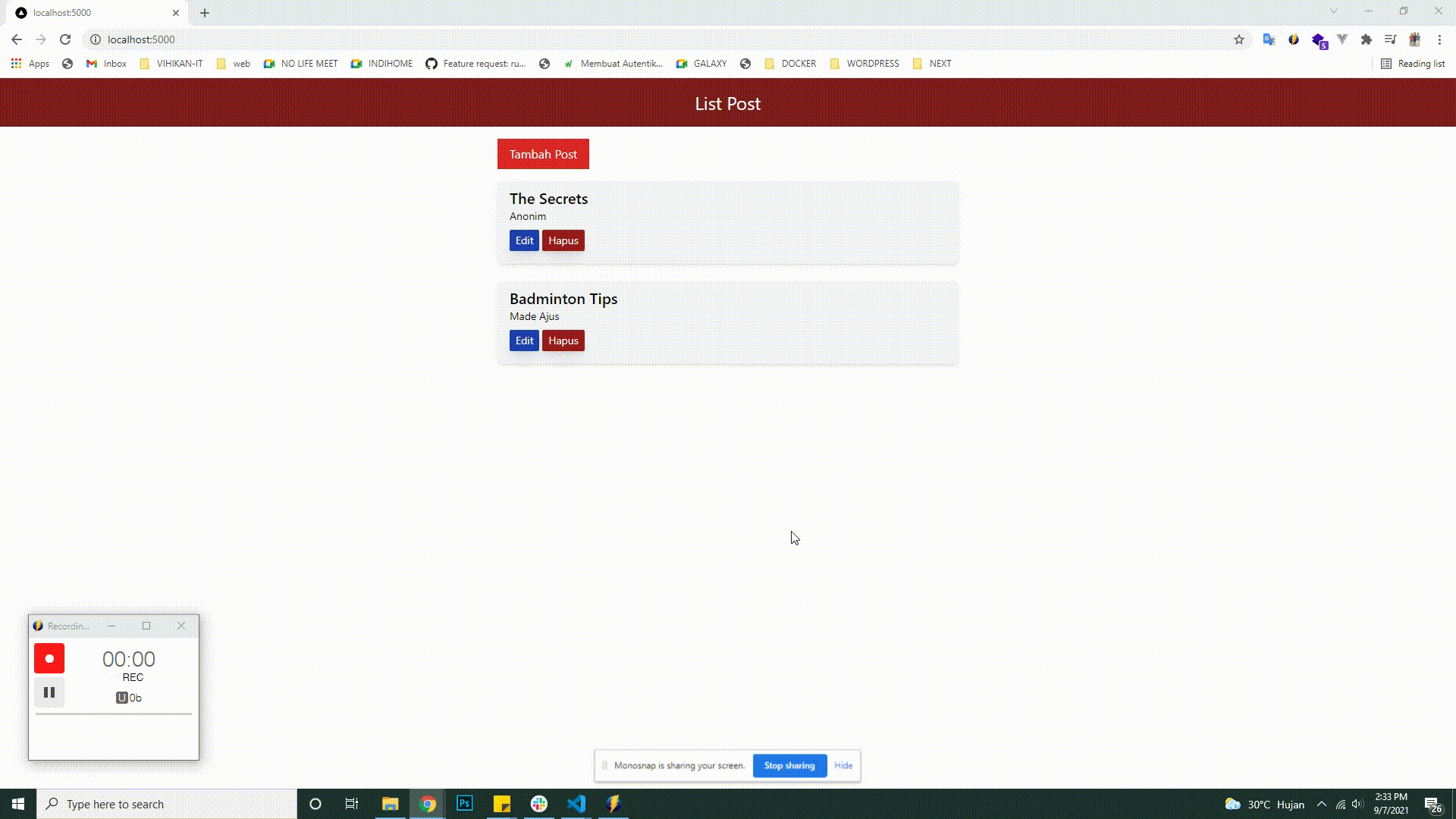 Create a Simple CRUD with Nuxt JS and Crudcrud.com | by Krisna Angga Pamungkas | Medium