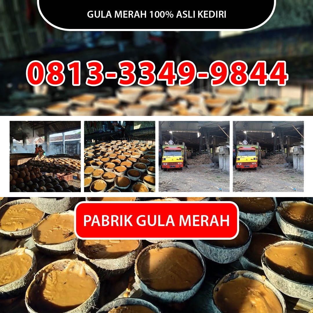 GUNUNG MADU 081333499844 Gula Merah Tebu Organik - Gula merah Blitar - Medium