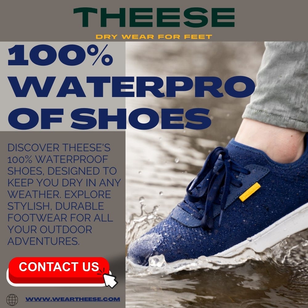 Casual Waterproof Shoes - Theese - Medium