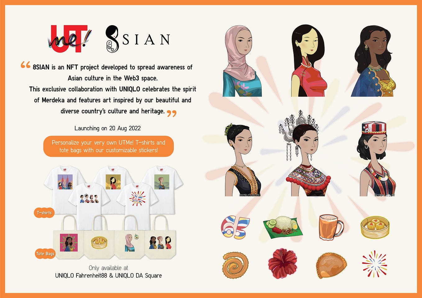 8SIAN CELEBRATES MALAYSIA with UNIQLO UTME IN THE METAVERSE | by 8SIAN ...