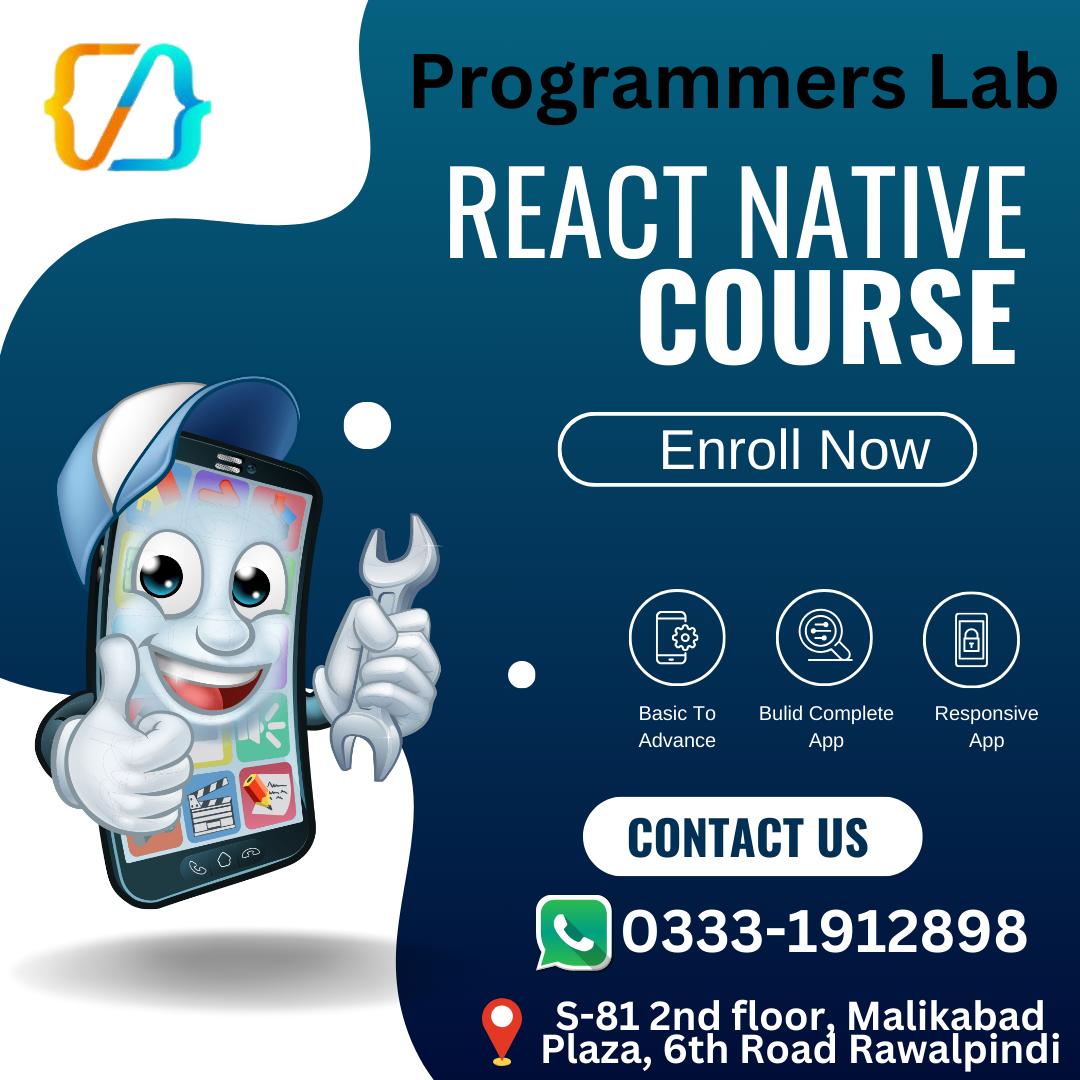 Best Computer Institute For React Native Course In Rawalpindi Islamabad | by Programmers Lab ...