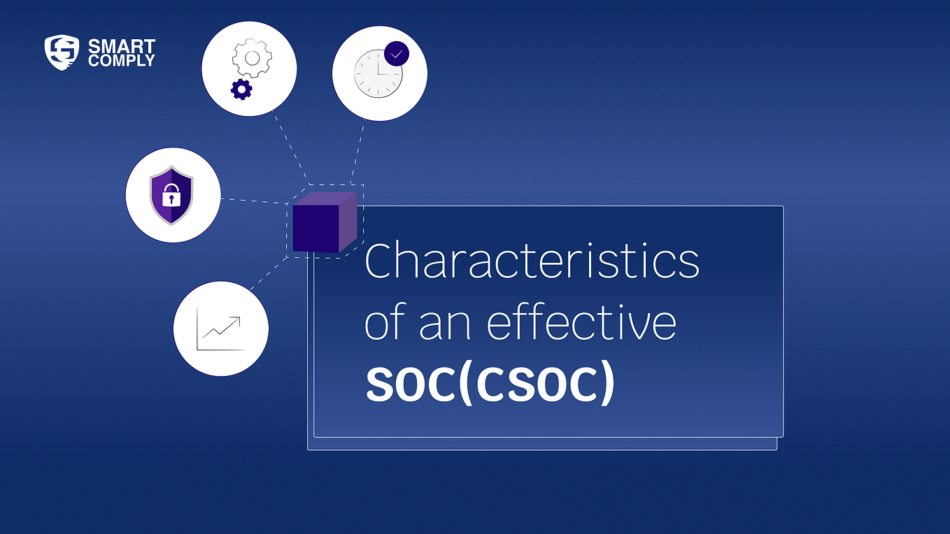 What is a SOC(CSOC)?. Security Operations Center also known… | by Smartcomply | Medium