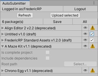 Four scenes Unity project template | by FredericRP | Medium