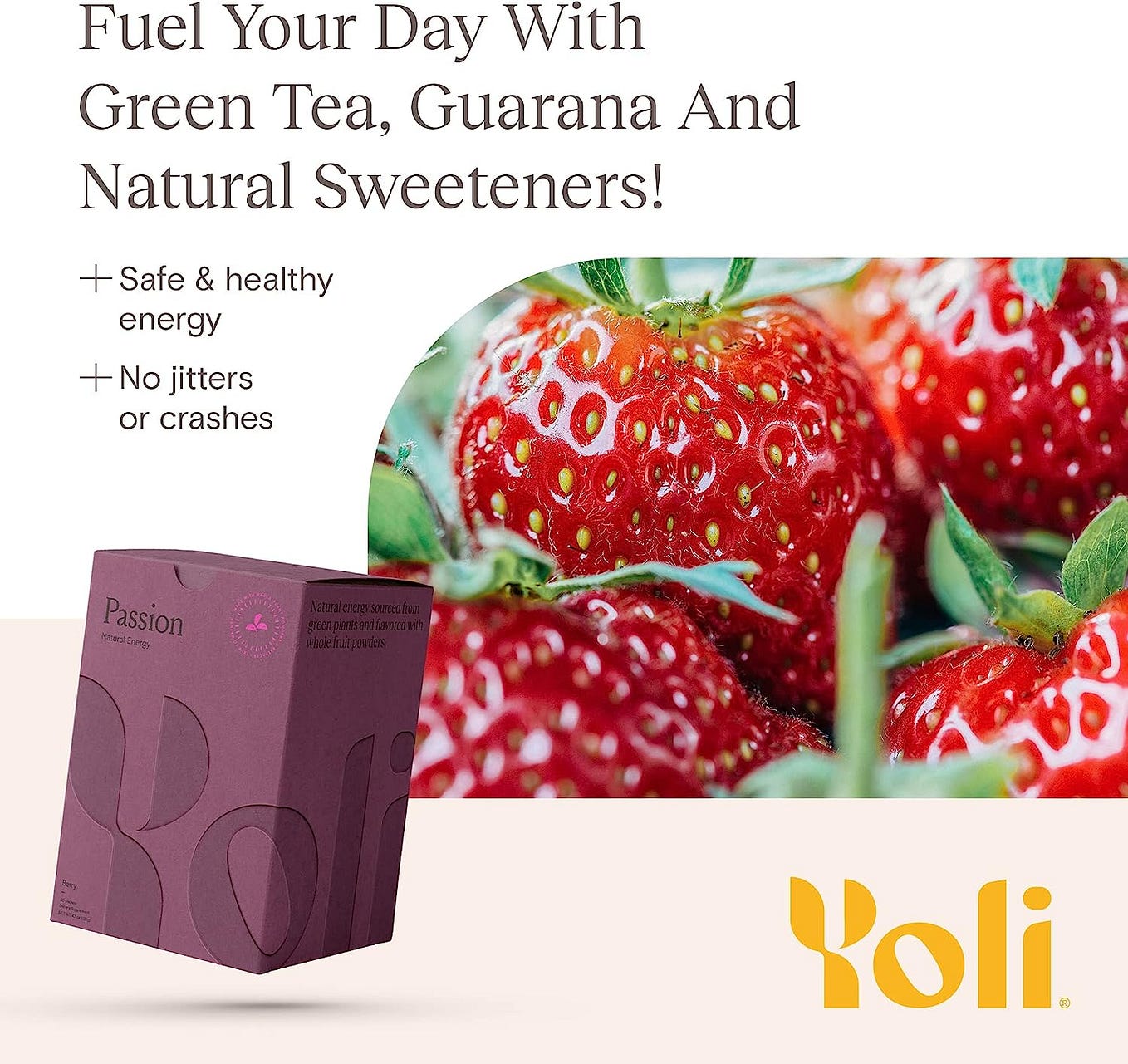 Yoli Passion Energy Drink Powder - Yoli - Medium