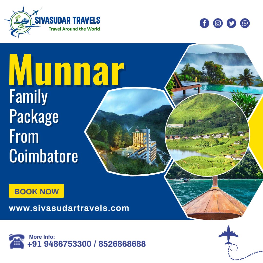 2 Nights 3 Days Kottayam Tour Packages | by Sivasudartravels | Jan, 2024 | Medium