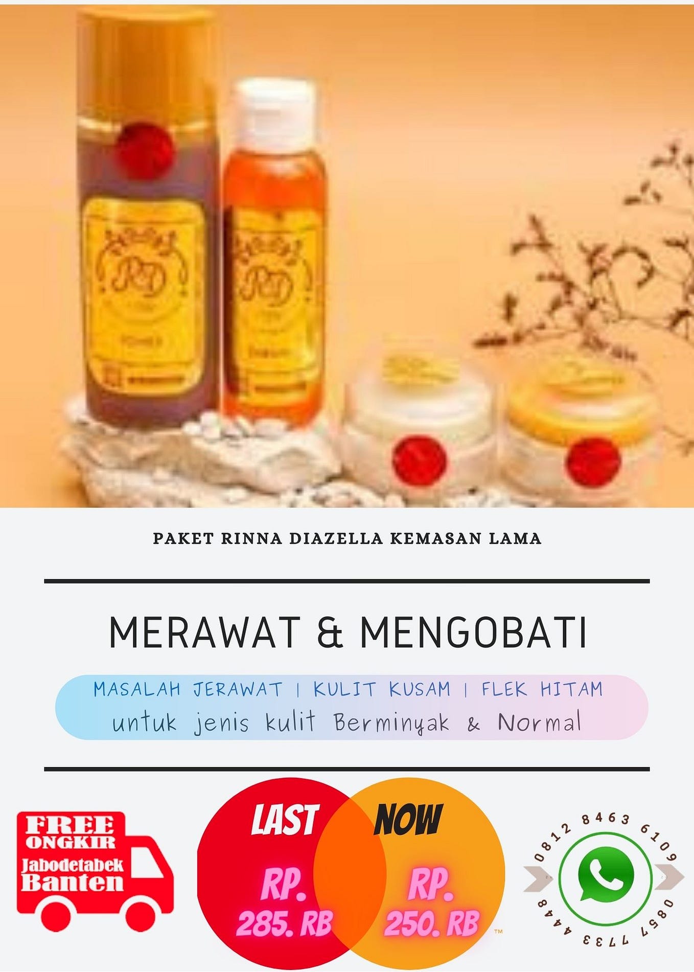 Rinna Diazella skincare |Memahami keragaman PAKET produk RD Skin Care ...
