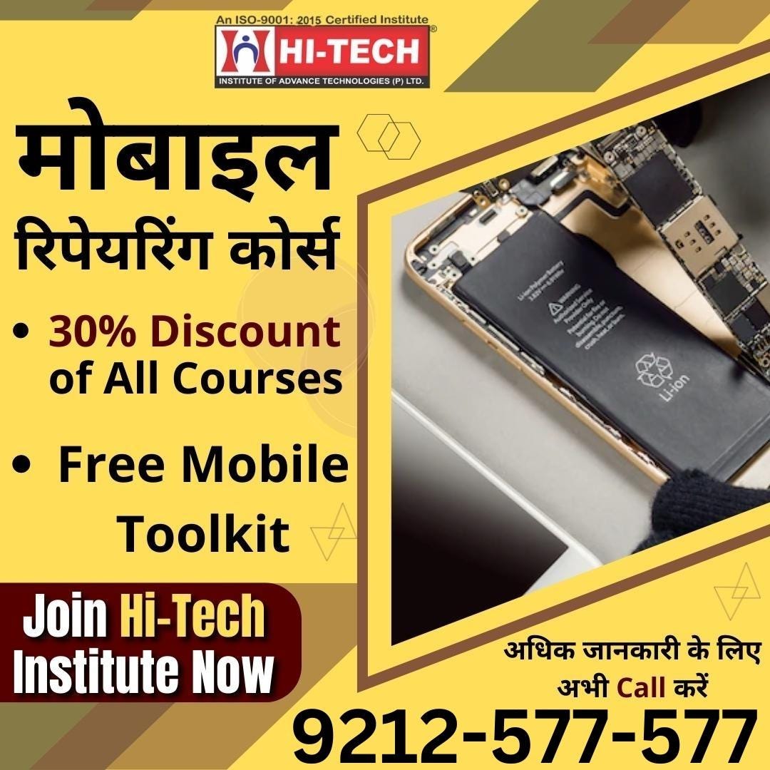 How Mobile Repairing Course is One of the best Career Option | by ...