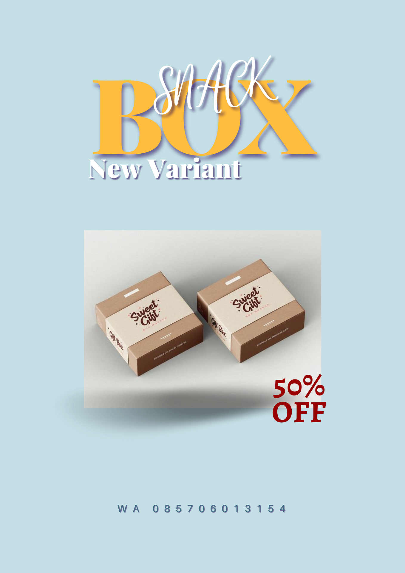 Box ini sangat cocok untuk anda yang punya usaha kue,box ini sangat cocok untuk tempat kue,dan ...