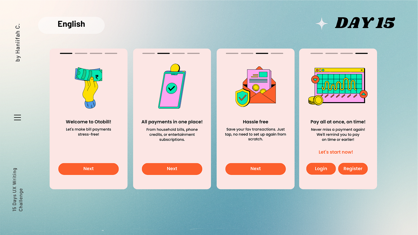 15 Days UX Writing Challenge: Day 14 | by Haniifah Cahyani | Medium