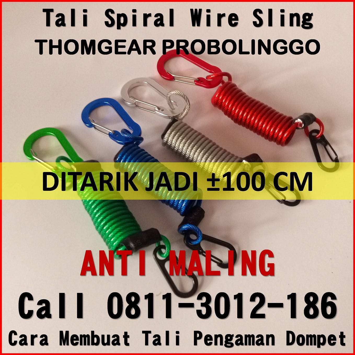 Jual Tali Pengaman - Tokoperlengkapannaikgunung - Medium