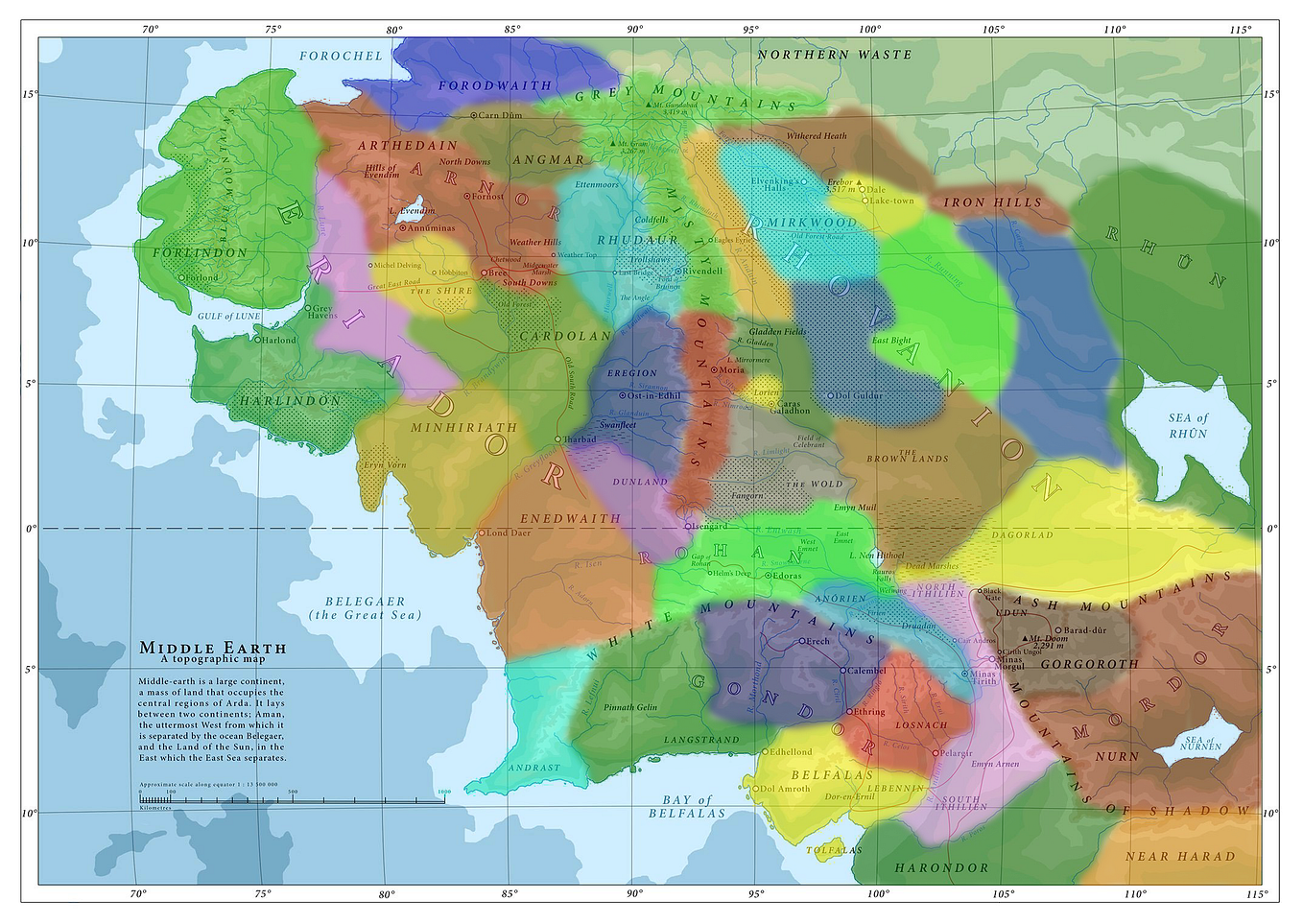 How Many Hobbits? Middle Earth Population by People Group | by Lyman ...
