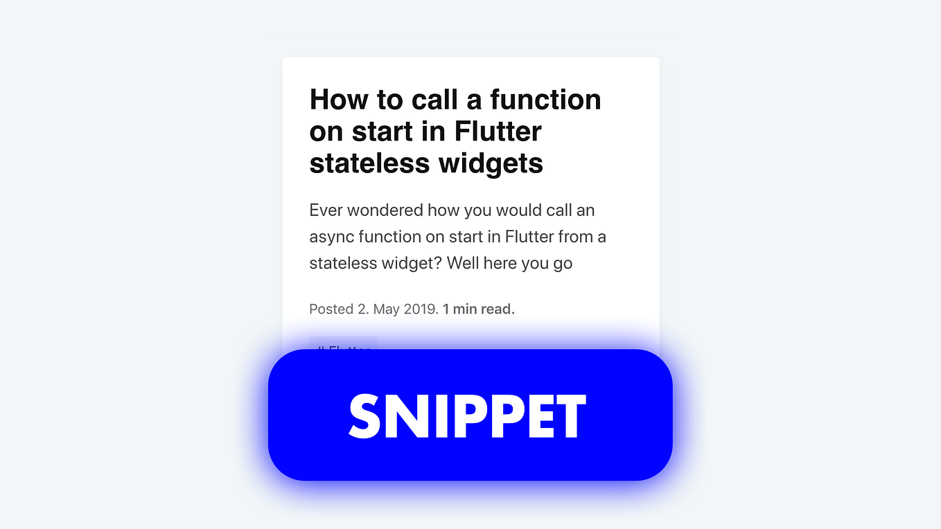 Flutter Stream Basics for Beginners | by Dane Mackier | Flutter Community | Medium