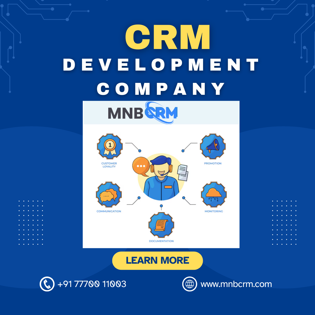 Custom CRM Software Development Company| MNB CRM - Mnbcrm - Medium