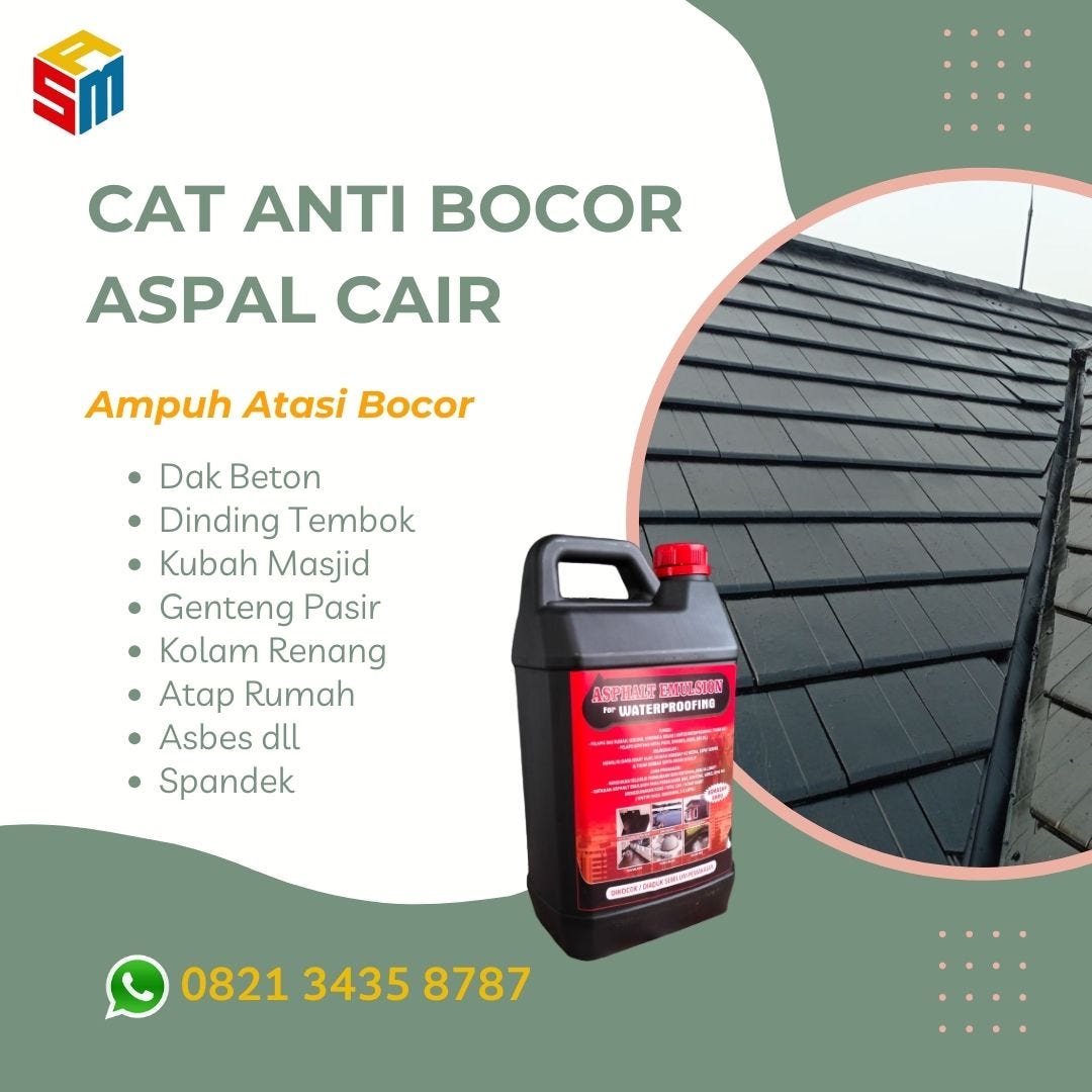 No Drop Untuk Dak Bocor | Rekomendasi Jasa Waterproofing | by Cat Anti ...
