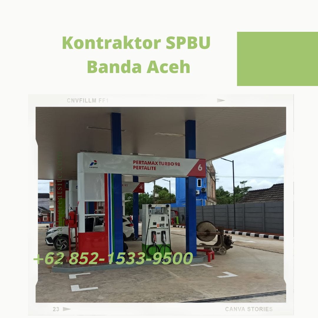 BISA NEGO, CALL +62 852–1533–9500, Perusahaan Kontraktor SPBU Melayani ...