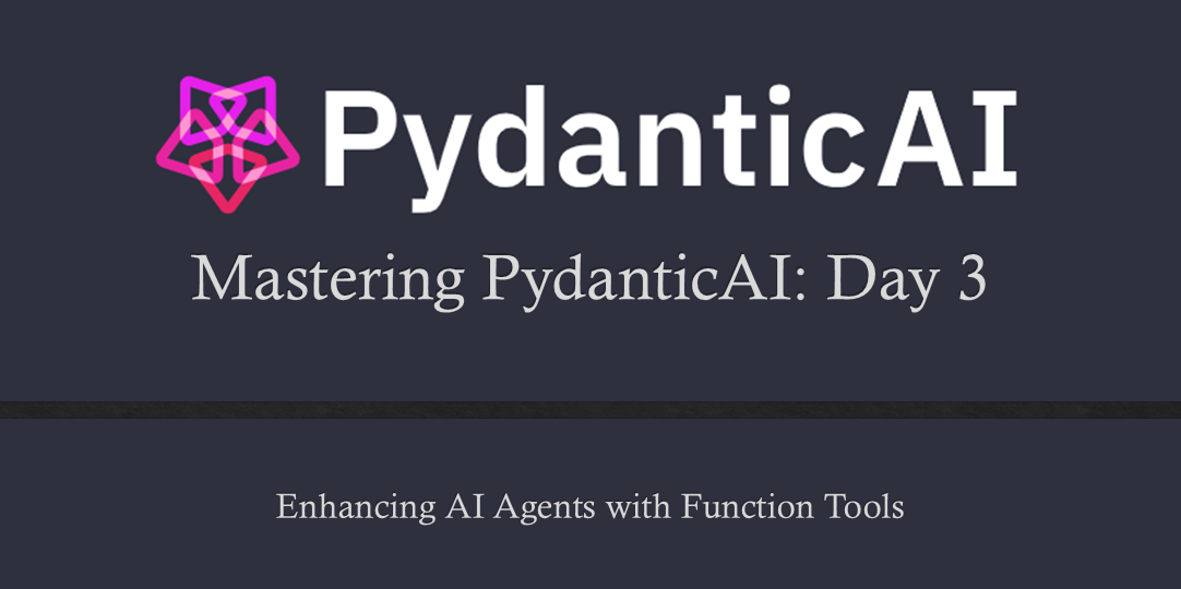 Building a Simple AI Agent with PydanticAI: A Basic Agent Tool Call Example | by Lalit | Medium