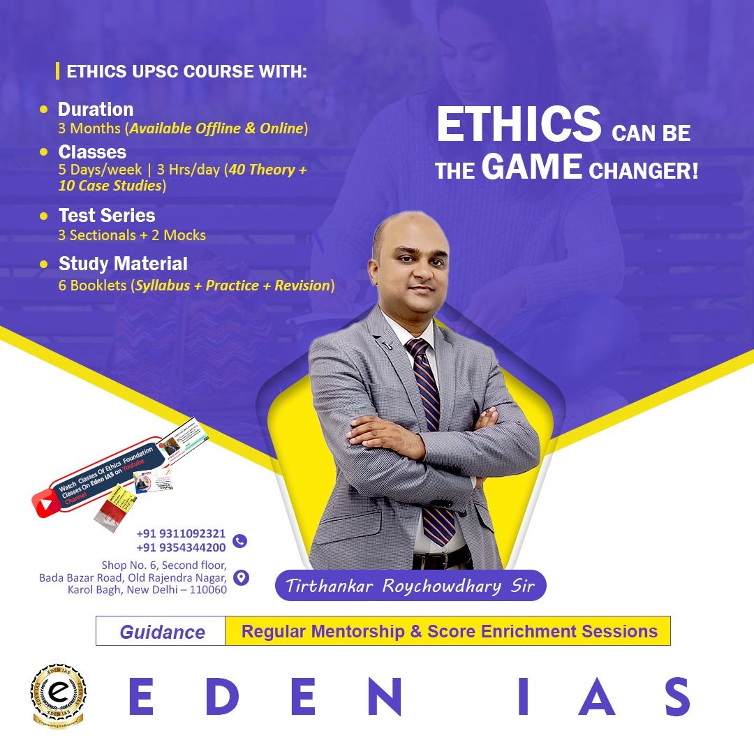 Who is the best ethics teacher for UPSC? | by Vikash Kumar | Medium