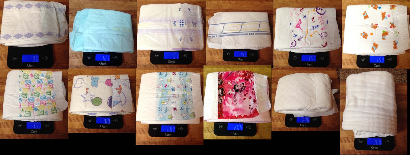 Bambino Teddy Diapers
