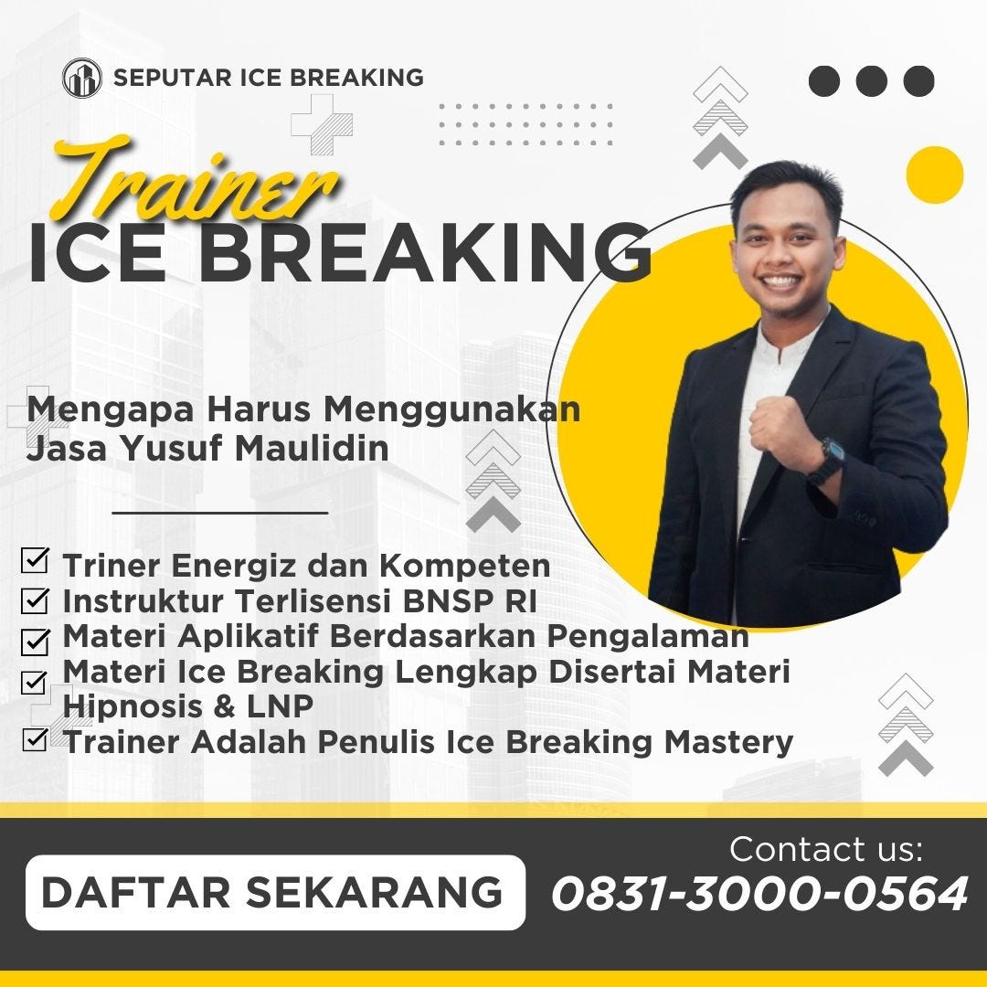 INSPIRATIF, WA 0831–3000–0564, Trainer Ice Breaking Depok - Training ...