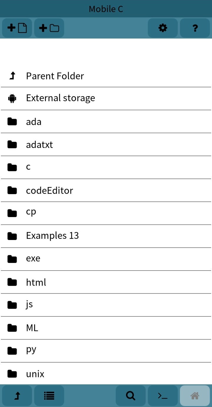 MOBILE C : AN INTEGRATED DEVELOPMENT ENVIRONMENT FOR SMARTPHONE ...