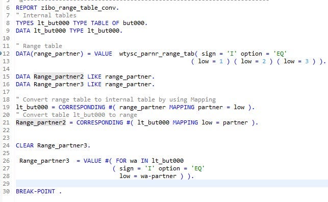 Process an internal table by using group by (ABAP 740) | by Ebrahim ...