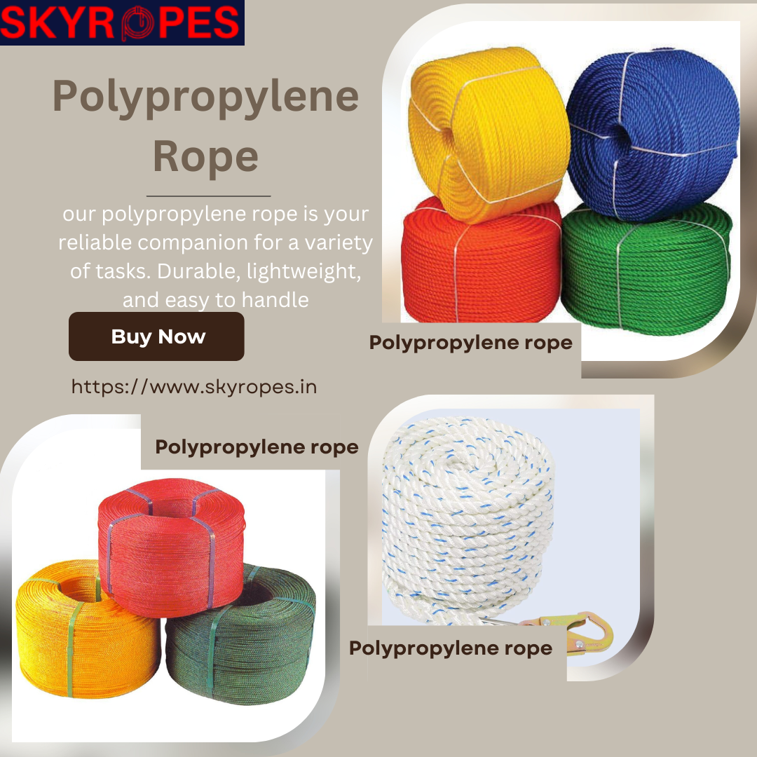The Environmental Benefits of High-Quality Polypropylene Rope | by SkyRopes | Medium