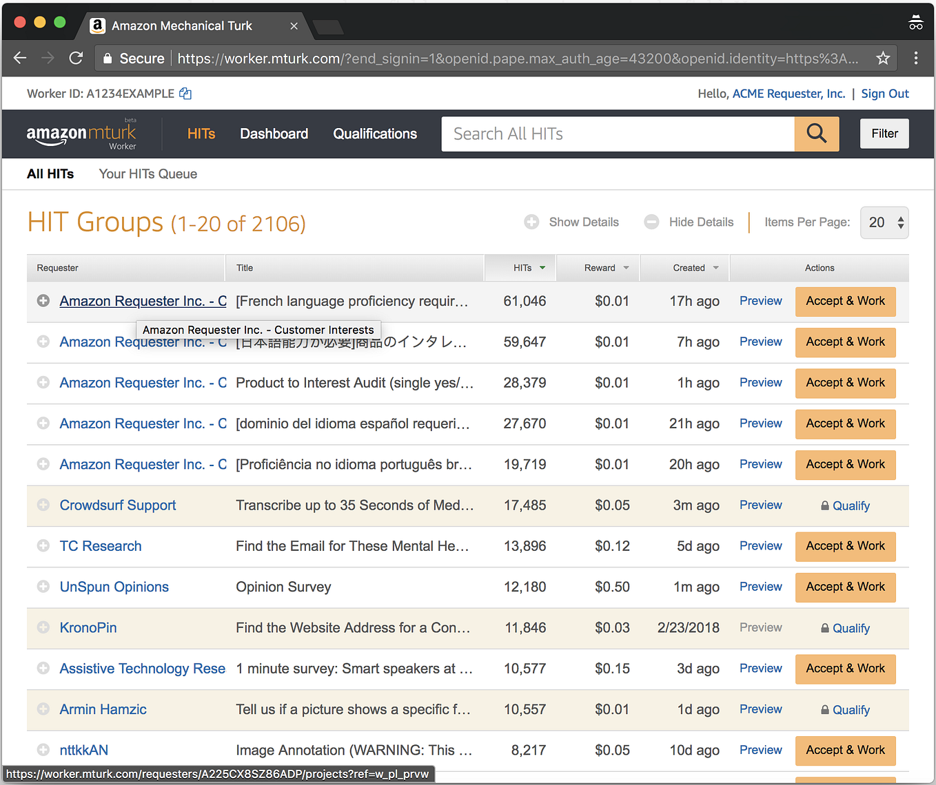 Tutorial: Understanding Requirements and Qualifications | by Amazon ...