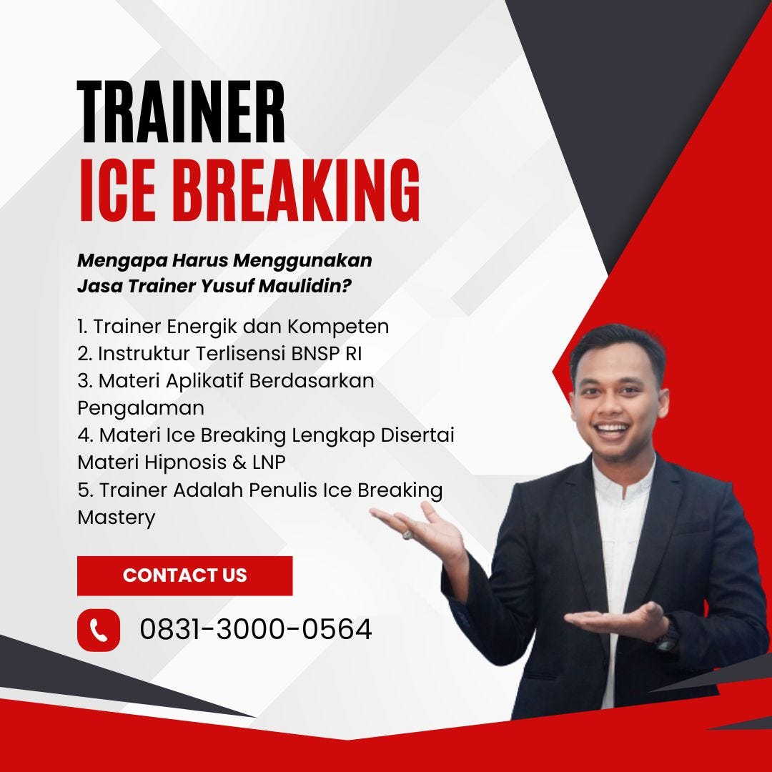 ULTIMATE, WA 0831–3000–0564, Trainer Ice Breaking Surabaya - Jadwal Trainer Ice Breaking - Medium