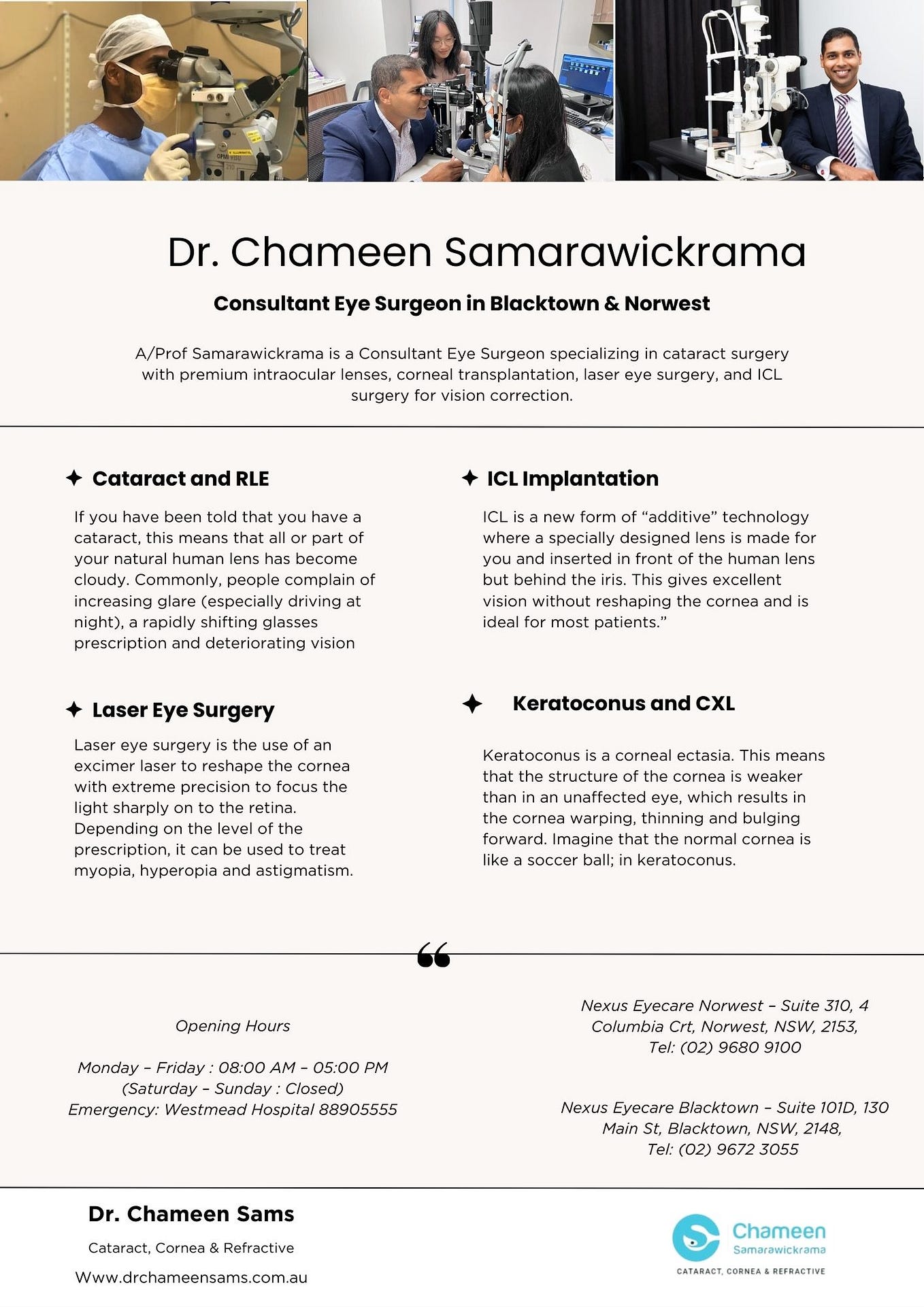 What are the Risks and Side-effects of Laser Eye Surgery? - Dr. Chameen ...