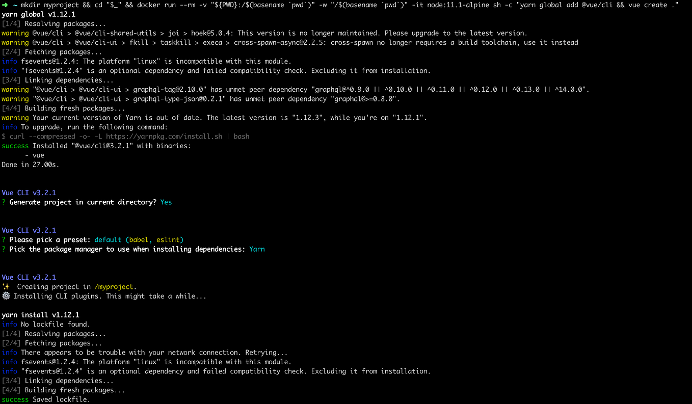 Quasar applications with Docker; initialize, develop and build | by ...