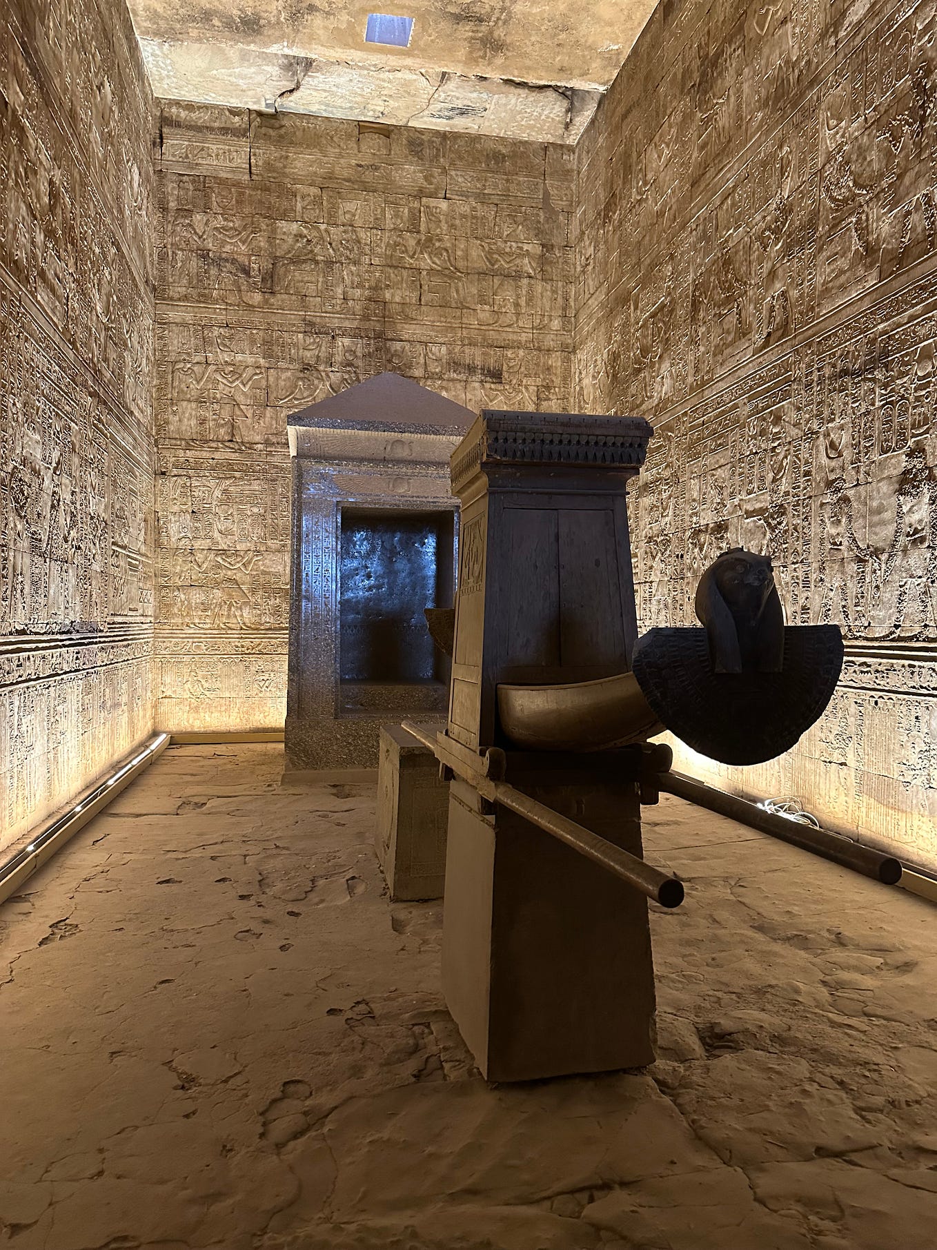 The Eternal Stairs of Dendera: Where Time Walks Backward | by Siboli ...