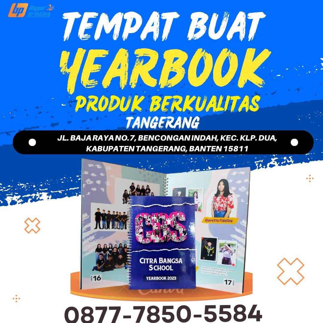 PROSES CEPAT, Wa./Call 0877–7850–5584, Design Yearbook di Larangan - CetakYearbook Tangerang ...