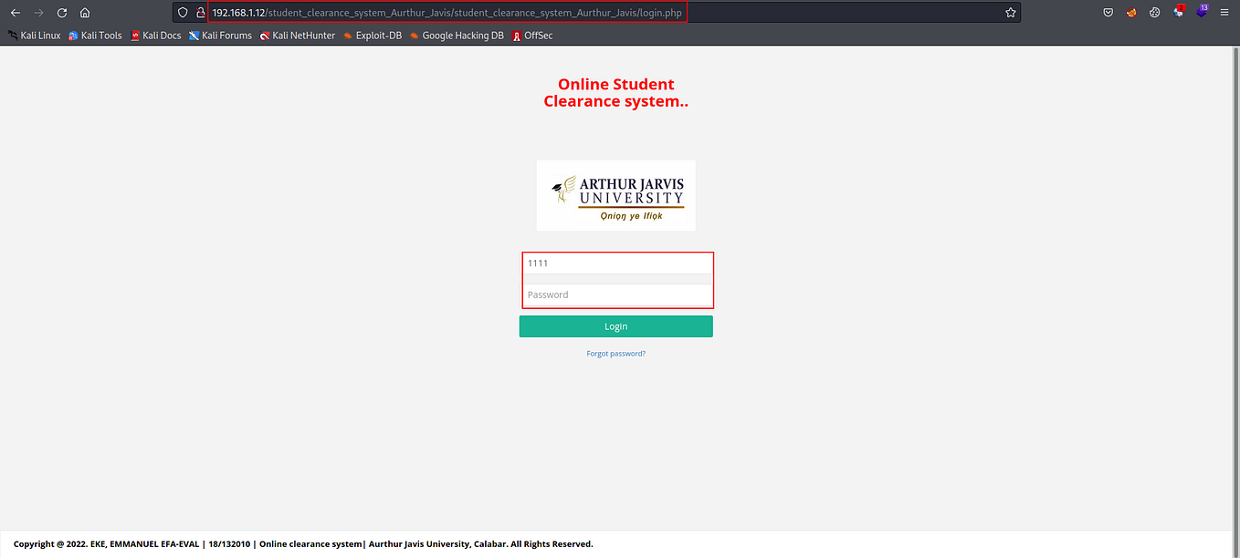 Lost and Found Information System v1.0 — HTML Injection — CVE-2023–3017 | by Akash Pandey | Medium