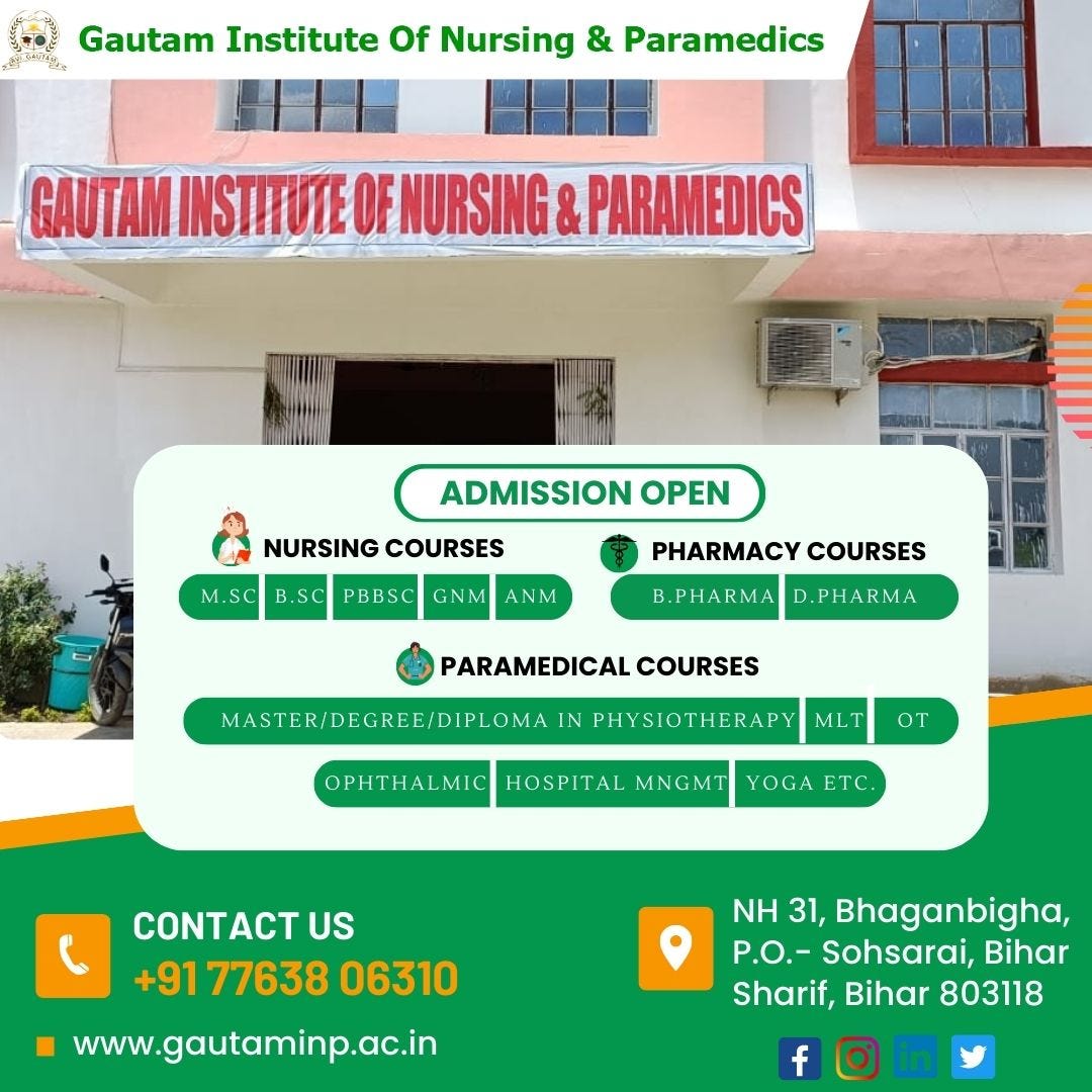 Discovering Excellence: The Top Nursing Colleges in Bihar | by Gautam ...