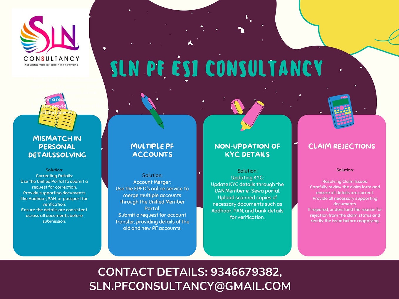 How to Use the EPFO Portal for PF Management | by SLN Consultancy | Aug, 2024 | Medium